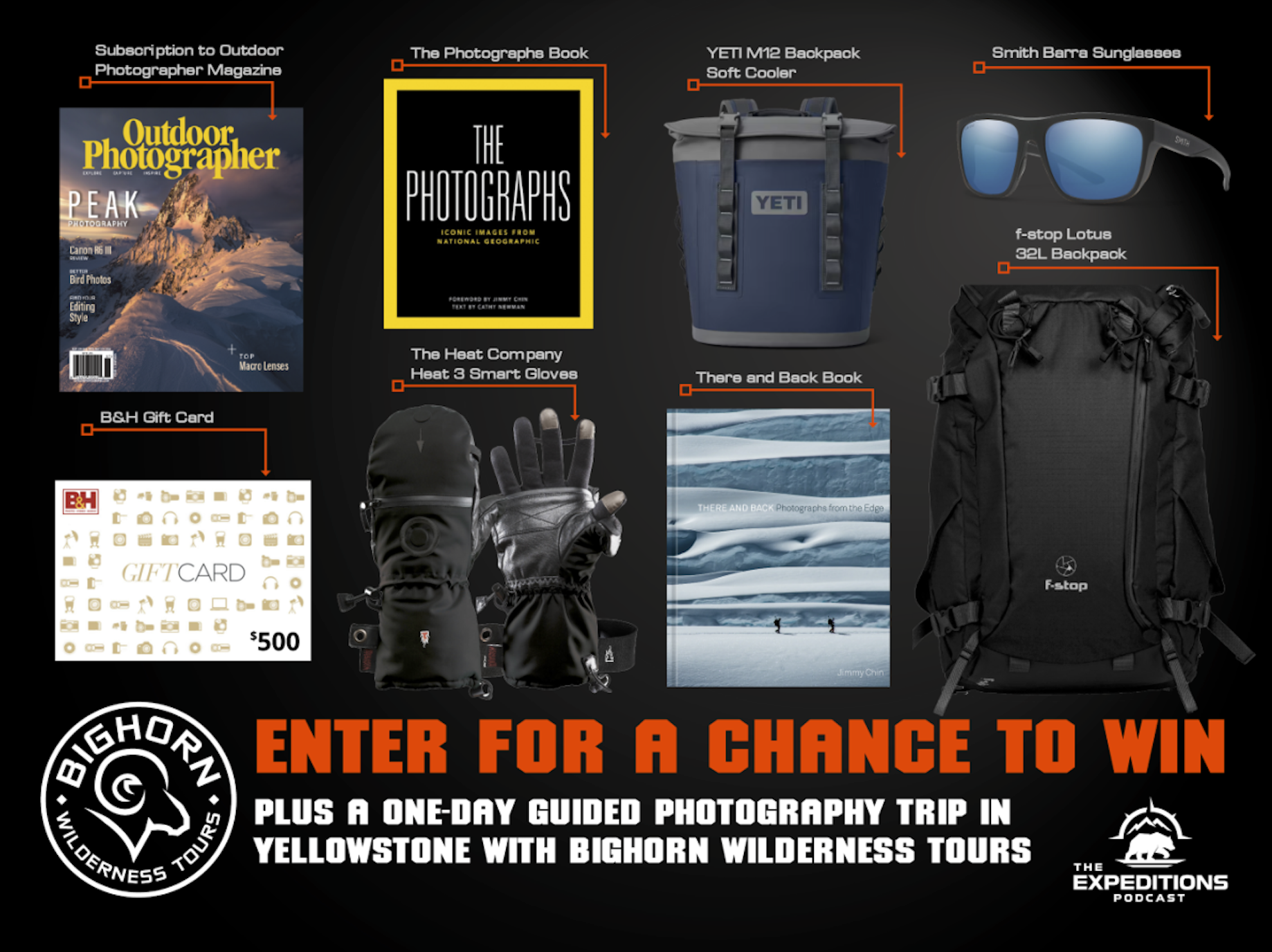 Chance to Win a Yellowstone Photography Package - Bighorn Wilderness Tours